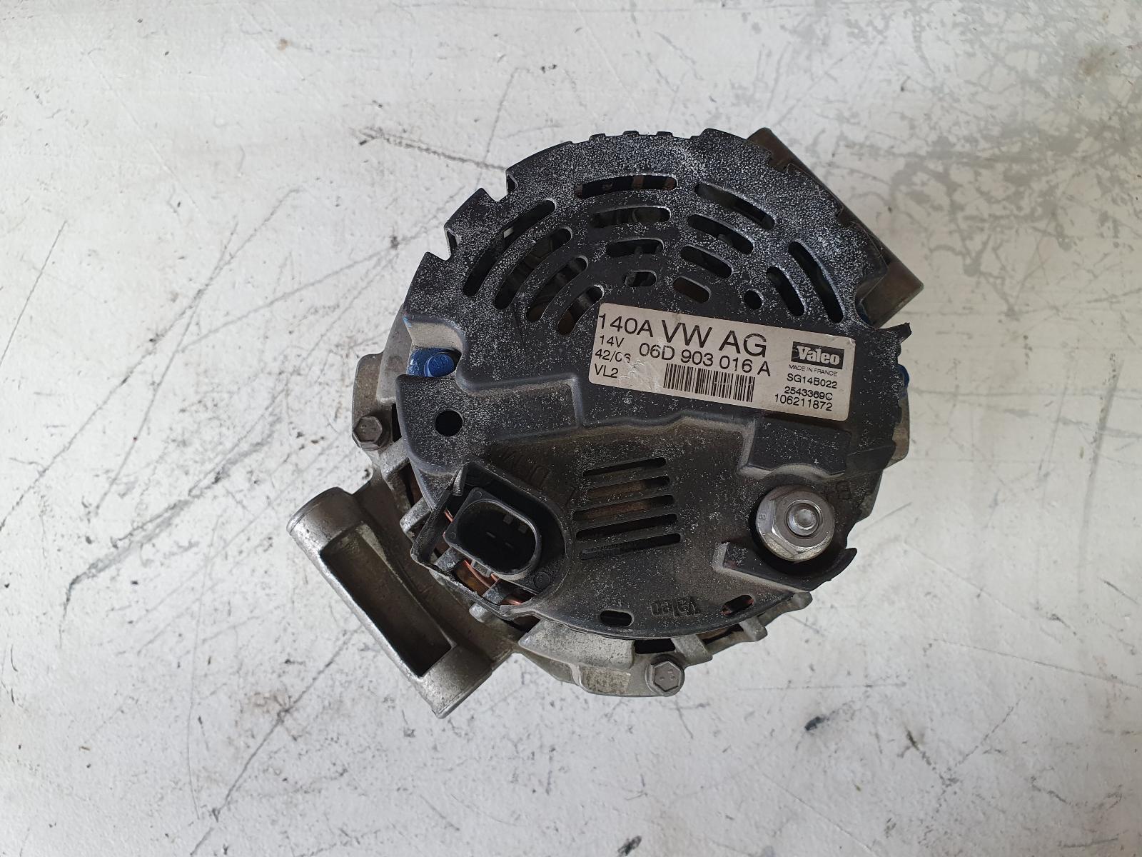 VW GOLF ALTERNATOR PETROL, 1.4, VALEO 140AMP, GEN 6, 12/08-01/16 ...