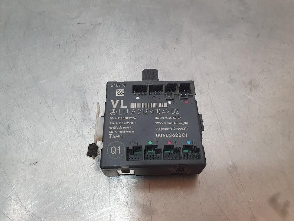 MERCEDES C CLASS W204,LF DOOR CONTROL MODULE A2129004202 2007-01/15 ...